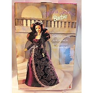 1996 Winter Fantasy Barbie 2 Brunette - Sam's Club Exclusive