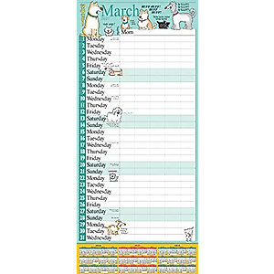 Mom's Family Wall Calendar 2021