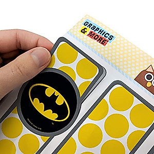 Batman Classic Bat Shield Logo Set of 3 Glossy Laminated Bookmarks