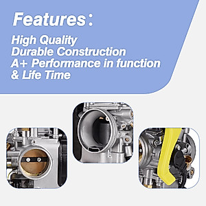 Carburetor for 2004 2005 Honda TRX450R TRX 450R Carb Assembly Replaces 16100-HP1-673