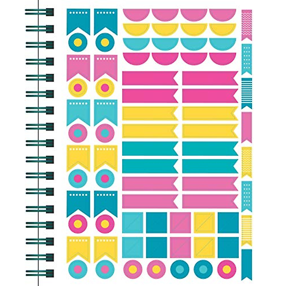 Posh: Deluxe Organizer 17-Month 2020-2021 Monthly/Weekly Planner Calendar: Lemondrops