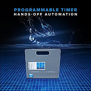Aquabot X4 Robotic Pool Cleaner with Active Scrubbing Brush, AutoX Pool Mapping, Dual High Capacity Filters, Wall Climbing, and 2 Year Warranty