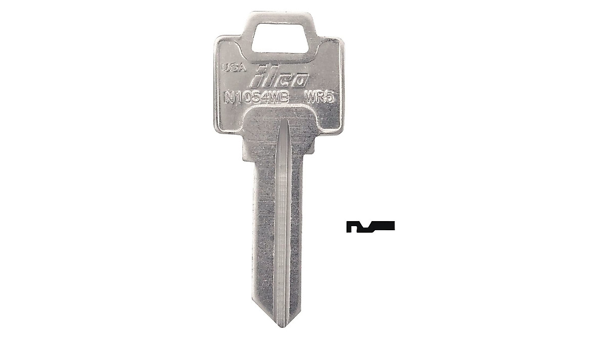 Key Blank for Weiser Lockset 5-Pin – Made in USA | Ilco