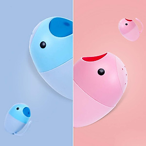 NUOBESTY Shampoo Rinse Cup Baby Bath Cup to Wash Hair Baby Hair Rinsing Cup Baby Shampoo Cup Bath Wash Water Container for Home Travel