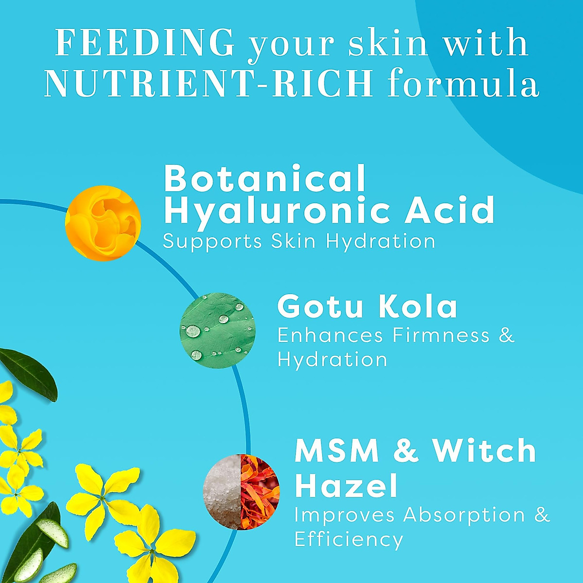 TruSkin Hyaluronic Acid Serum for Face + 7 Ultra Hydrating Ingredients – Best Face Serum for Moisturizing, Plumping Skin & Smoothing the Look of Fine Lines, 1 fl oz