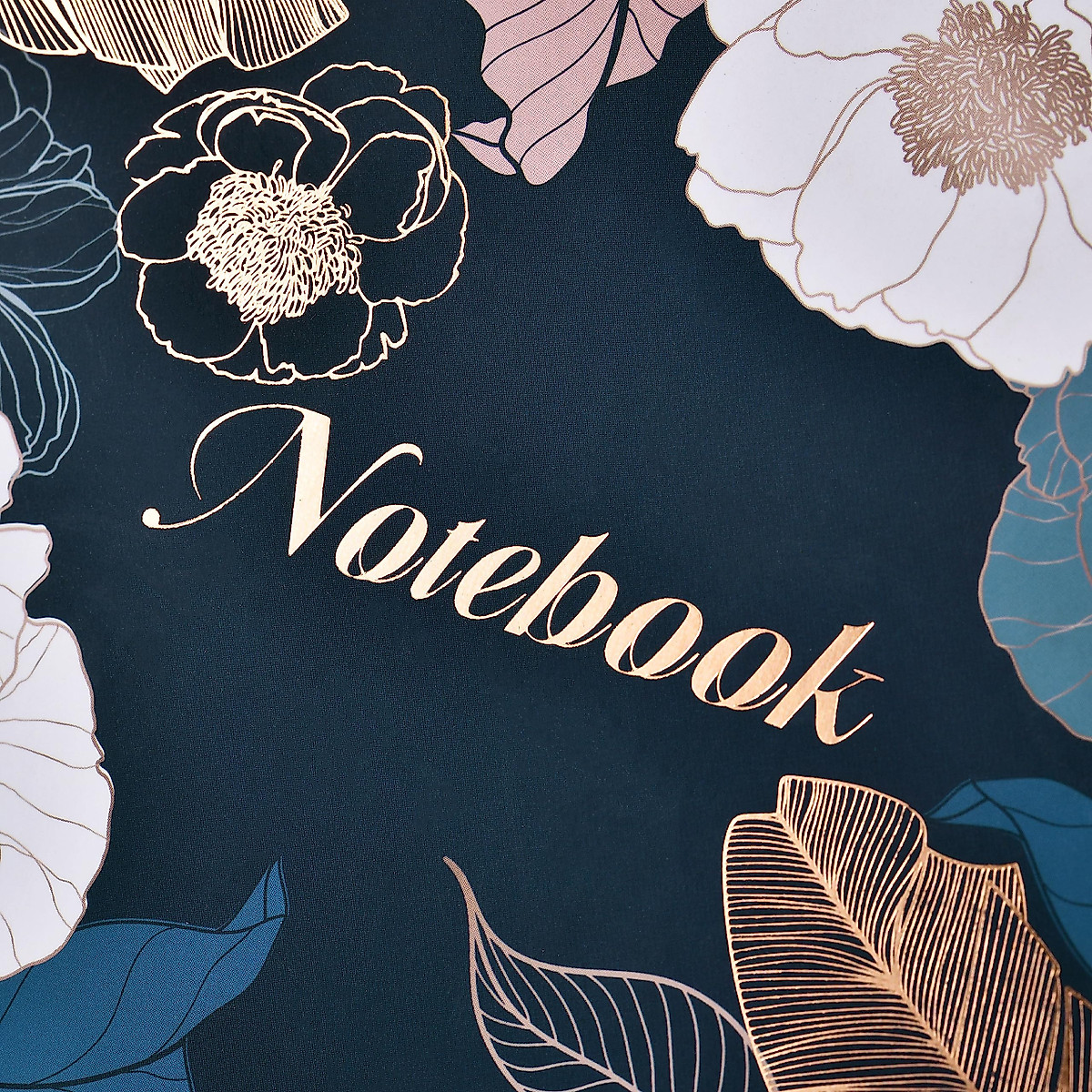 Spiral Journal/Notebook - Lined Journal with Back Pocket and Hardcover, 8.5" x 6.4", College Ruled Notebook/Journal, Premium Thick Paper, Strong Twin-Wire Binding, Perfect for School, Office & Home -