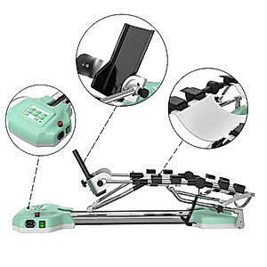 CPM Machine for Knee Replacement, Continuous Passive Motion Machine Knee Ankle Hip Joint Leg Rehabilitation Equipment Exercise Physiotherapy with CPU Control and LCD Display