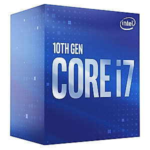 Intel Core i7-10700 Desktop Processor 8 Cores up to 4.8 GHz LGA 1200 (Intel 400 Series Chipset) 65W, BX8070110700 (Renewed)