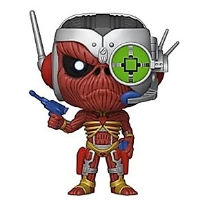 Funko POP Pop! Rocks: Iron Maiden- Eddie- Somewhere in Time w/Chase (Styles May Vary) Multicolor