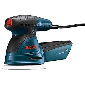 Bosch ROS20VSC-RT 5 in. VS Palm Random Orbit Sander Kit with Canvas Carrying Bag (Renewed)