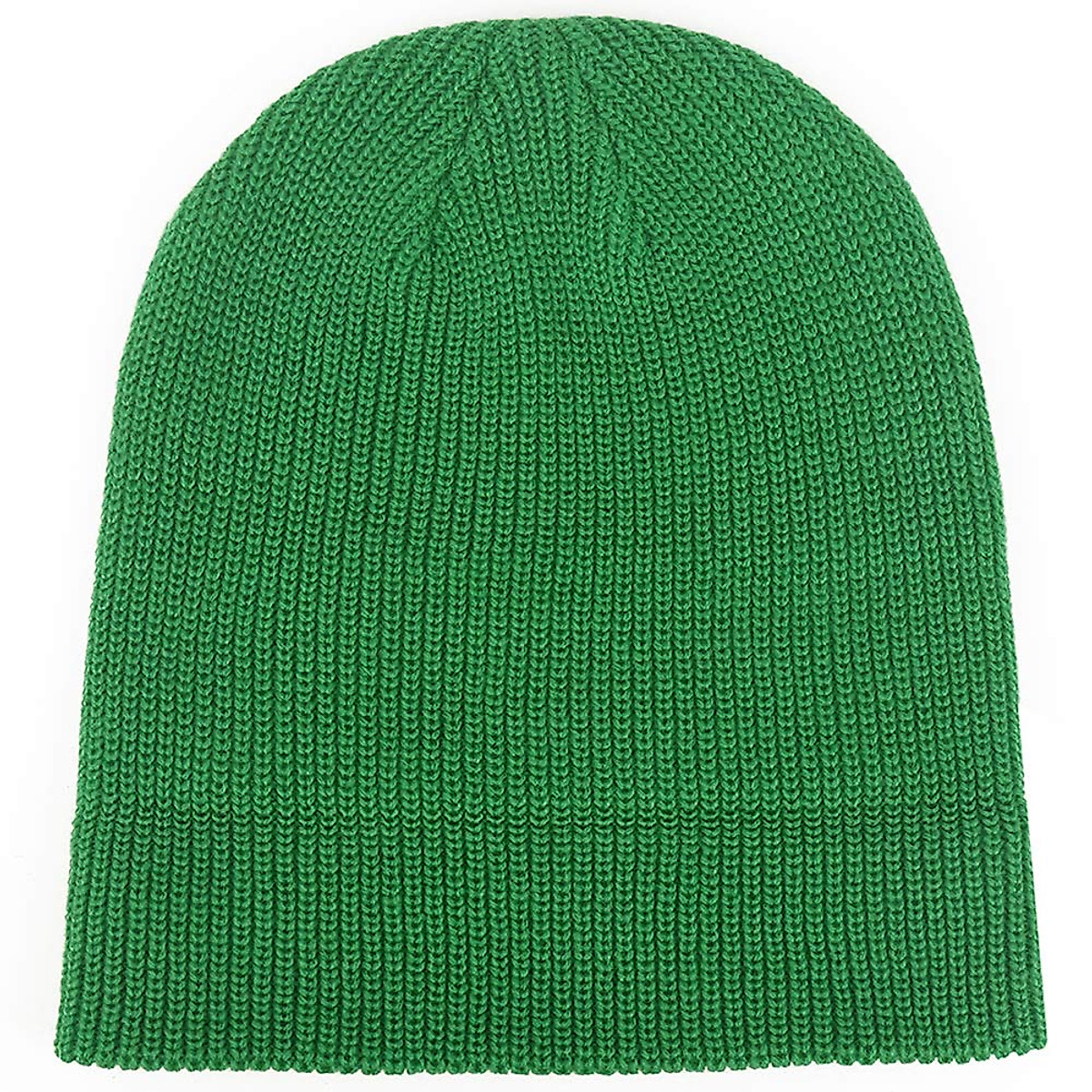 MaxNova Men's Slouchy Beanie Hat Winter Warm (Kelly green)