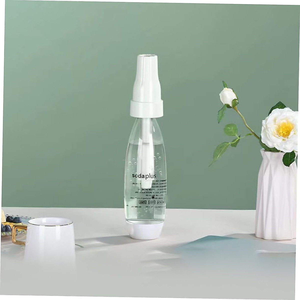 NOLITOY 2 Pcs Sparkling Water Machine Water Maker Carbonating Bottles Carbonated Drink Maker Soda Water Making Tool Water Carbonator White Food Grade Bpa Manual Carbonated Water