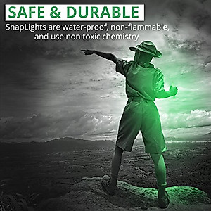 Cyalume Glow Sticks Military Grade Lightstick - Premium Green 6” SnapLight Emergency Chemical Light Stick with 12 Hour Duration (Bulk Pack of 30 Chem Lights)