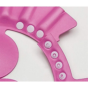 3PCS Shower Bathing Protect Soft Cap Hat for Baby Wash Hair Shower Cap Hat Kids with Ear Protection