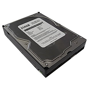 White Label 250GB 8MB Cache 7200RPM ATA100 (PATA) IDE 3.5" Desktop Hard Drive - New w/1 Year Warranty
