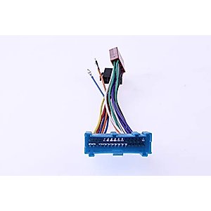 ZWNAV ISO Car Radio Wire Cable Wiring Harness Stereo Adapter Connector Adaptor Plug Power and Loudspeaker Fit for Buick 1995-2004, Cadillac 1992-2001, Oldsmobile 1994-2002 (Select Mode