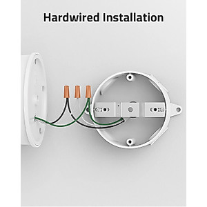 eufy Security Floodlight Camera, 1080p, No Monthly Fees, 2500 Lumens, Weatherproof, Built-in AI, 2021, Non-Stop Power (Existing Outdoor Wiring and Weatherproof Junction Box Required)