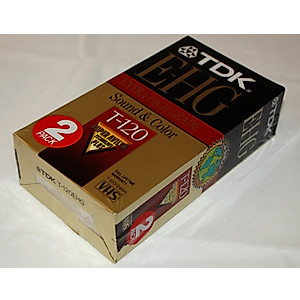 TDK T120 Q High Grade Standard VHS VCR Recording Tape