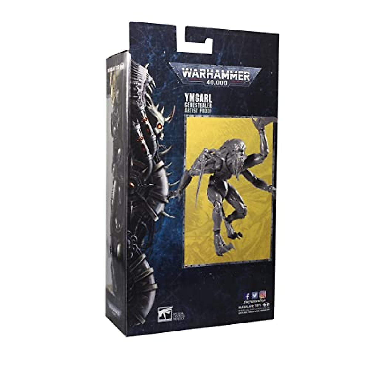 McFarlane Toys Warhammer 40,000 Ymgarl Genestealer (Artist Proof) 7'' Action Figure with Accessory