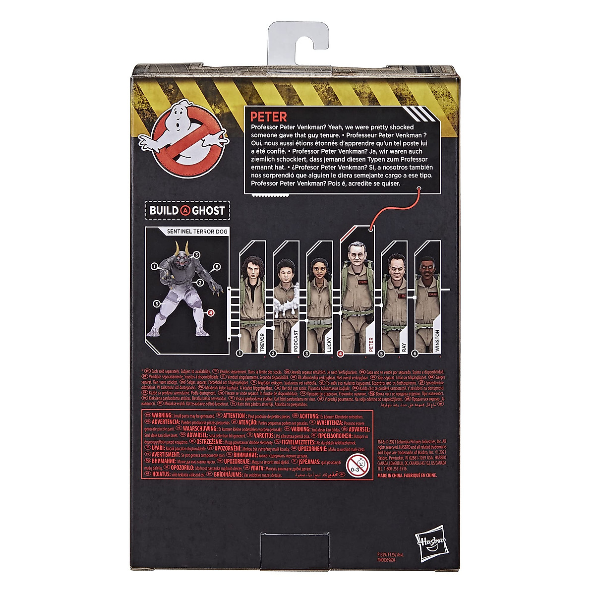 Ghostbusters Plasma Series Peter Venkman Toy 6-Inch-Scale Collectible Afterlife Figure with Accessories, Kids Ages 4 and Up (F1329)