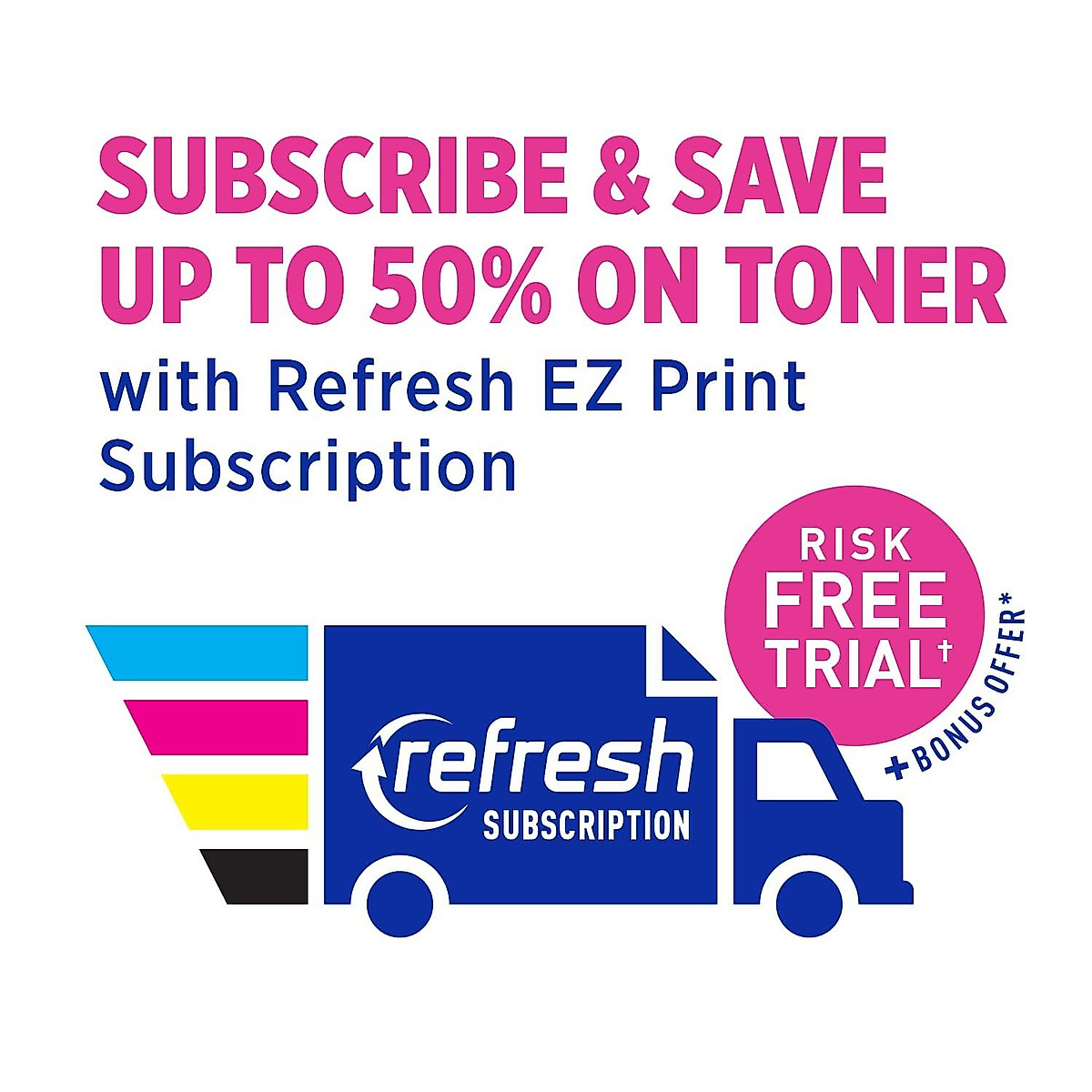 Brother Monochrome Laser HLl2390DW, Wireless Networking, Duplex Printing, Refresh Subscription and Amazon Dash Replenishment Ready