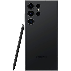 SAMSUNG Galaxy S23 Ultra 5G, US Version, 512GB, Phantom Black - Unlocked (Renewed)