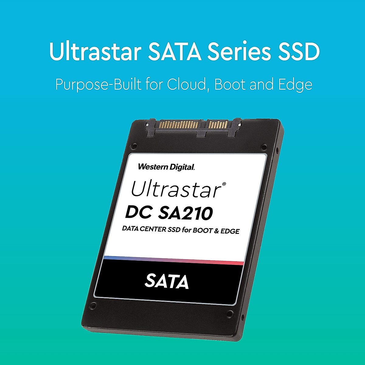 HGST Ultrastar SA210 960GB SATA 6Gb/s 2.5-Inch x 7mm Enterprise Solid State Drive - HBS3A1996A7E6B1