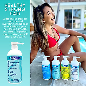 TRISWIM Swimmers Conditioner, Mango 32 Fl Oz