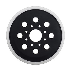 SING F LTD 5Inch/125mm Hook & Loop Sanding Backing Pad Replacement Part Compatible With Bosch PEX220 PEX220A Skil 7402 7490 2609000750