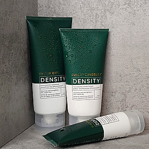 PHILIP KINGSLEY Density Thickening Shampoo for Thinning Hair and Hair Loss, Fine, Fragile Thin Hair Thickener, Volumizer, Strengthener, Volumizes and Strengthens, 6.76 oz