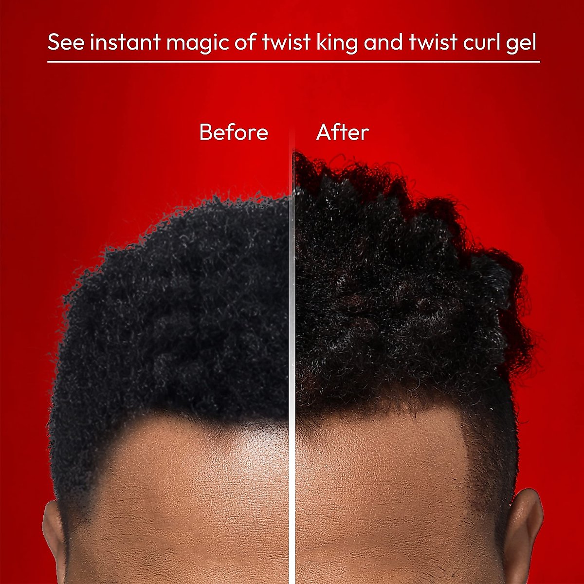RED by Kiss X Bow Wow Styler Fixer Twist Curl Gel, Soft Hold for Afro Hair, Moisturizing with Coconut Scent, Ideal for 360 Waves & Twists, Nourished and Naturally Shiny