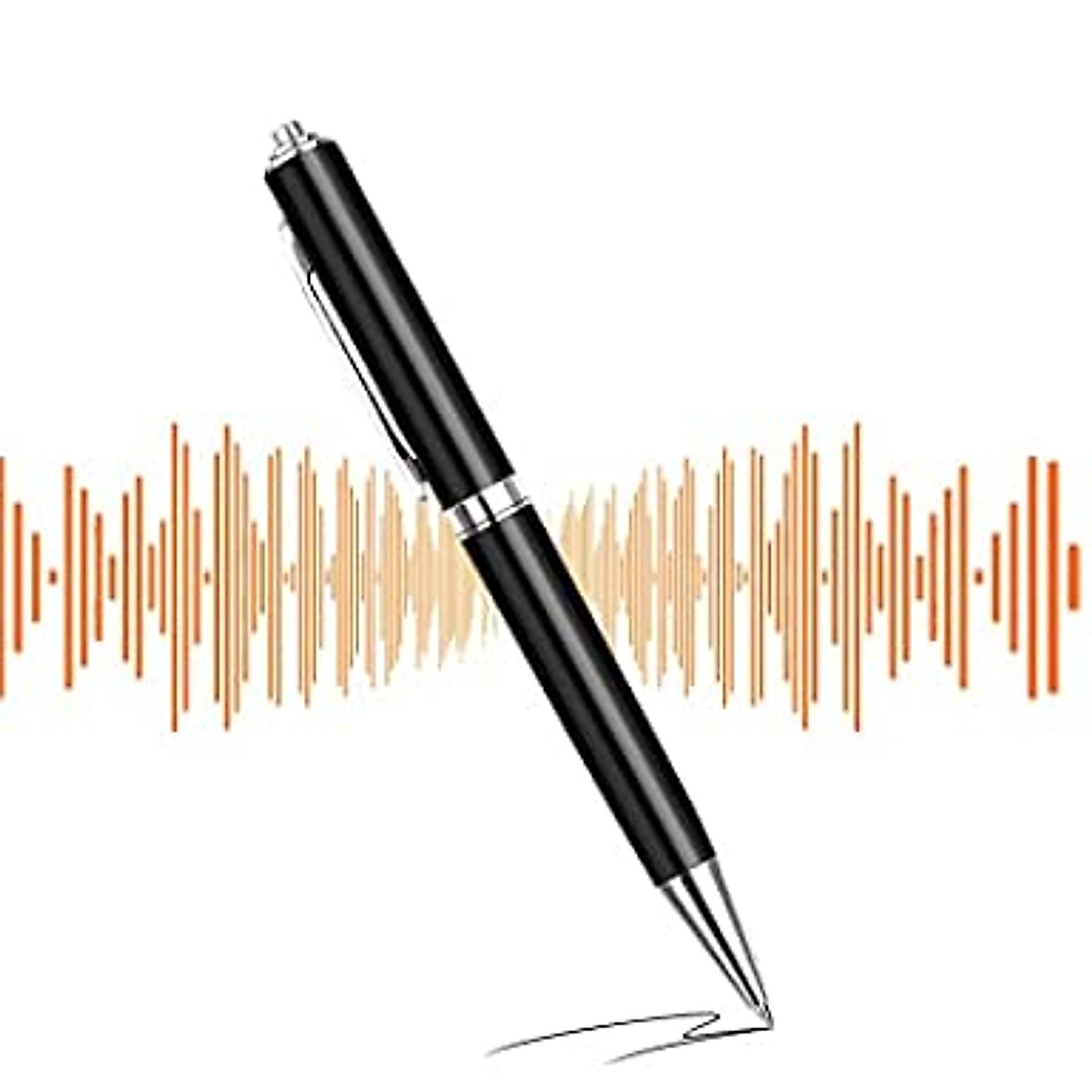 AIUAIUGO 32GB Digital Voice Recorder Device Voice Activated Recorder- Mini Audio Recording Device Audio Recorder for Lectures Meetings Classes, Portable USB MP3 Playback