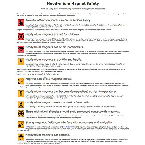 Thin 6x1mm Round Disc Magnets - Miniature Holder Sticker Magnetic Fastener Craft Scrapbooking Tool Circular Slim Magnet Disk (100 Pack)