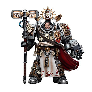 JOYTOY 1/18 Action Figures Warhammer 40k Mecha Grey Knights Grand Master Voldus