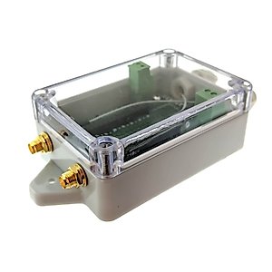 qBoxMini AMC DIY IOT Enclosure Kit (Two SMAs), IOT Enclosure for Arduino MKR ESP32 Cellular LoRa WiFi Board, Waterproof IP65 Enclosure with Glands, prototyping PCB connectors Set and Two SMAs