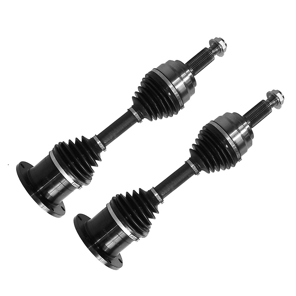 DTA DT1507450741 Front Driver and Passenger Side Premium CV Axles (New Drive Axle Assemblies - 2 pcs (Pair)) Fits Ford F150, Expedition, Lincoln Navigator
