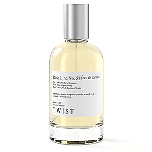 Twist Rosa Lina No. 58 Inspired by Perfume De Marly Delina, Long Lasting Perfume For Women, EDP - 100 ml | 3.4 fl. oz.