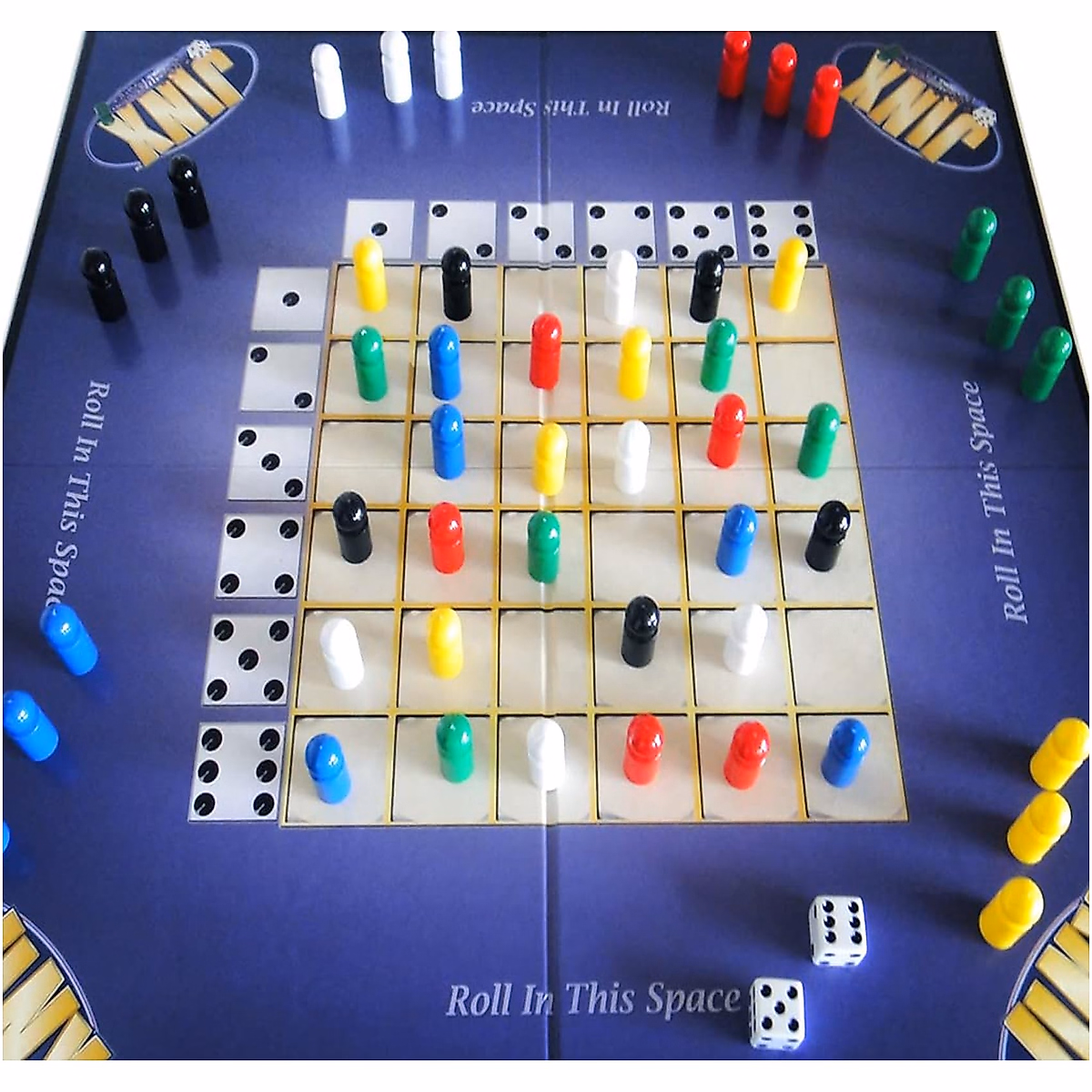 Jinx - Fast and Fun Board Game of Chance Where The Luck of The Roll Determines Your Fate - Game Night Fun for Family & Adults