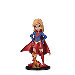 DC Collectibles Artists Alley: Supergirl by Chrissie Zullo Designer Vinyl Figure, Multicolor