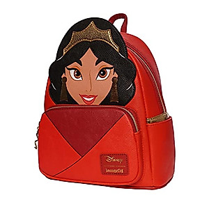 Aladdin Princess Jasmine Red Outfit Cosplay Mini-Backpack - Entertainment Earth Exclusive