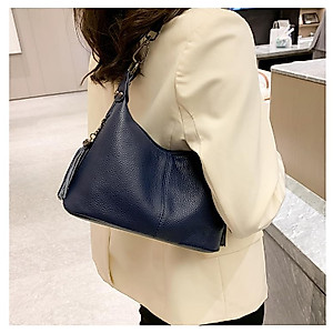 Genuine Leather Crossbody Bags for Women Hobo Purses and Handbags Ladies Shoulder Crossbody Purse