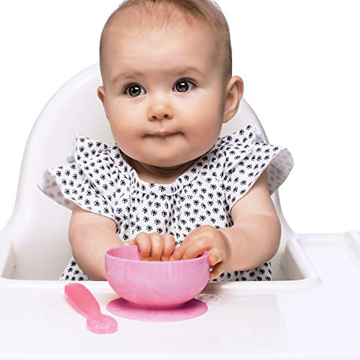 ChooMee Silicone Baby Suction Bowls | Non Slip Extra Strong Suction Base with Durable and Firm Bowl | Ideal for Infant and Toddler Baby Led Feeding | Small 2 CT