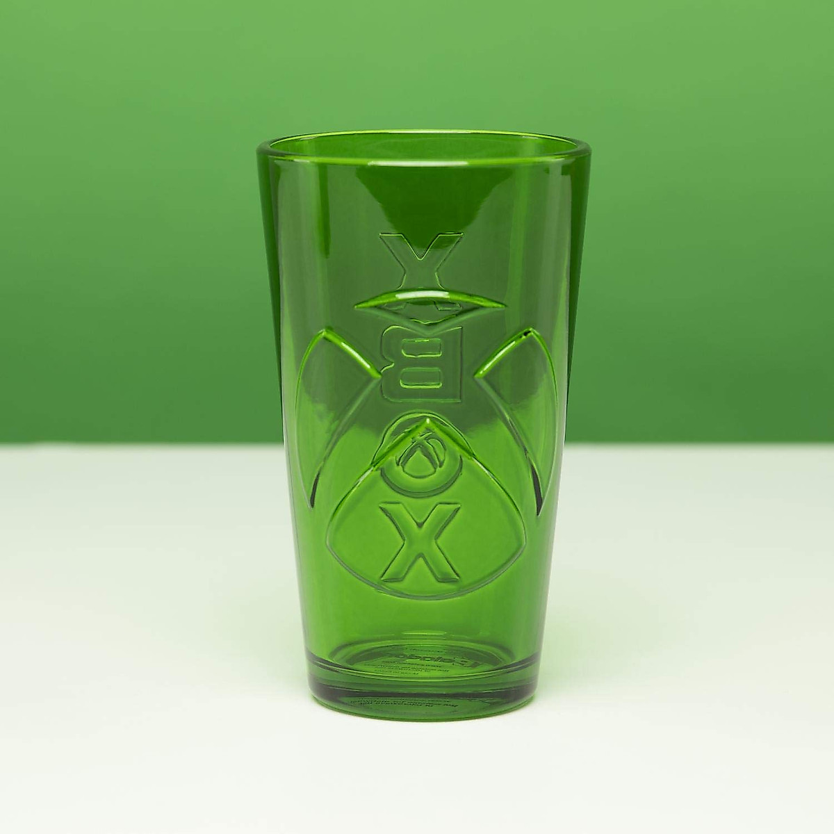Paladone Green Xbox Shaped Glass