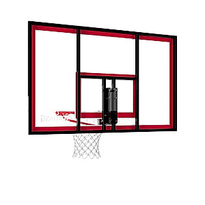 Spalding 44" Shatter-Proof Polycarbonate Backboard & Rim Combo
