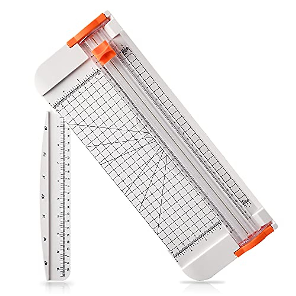 Famomatk 27PCS Craft Weeding Tools for Vinyl Kit,Utility Knife Vinyl Weeding Tool Set with 12Inch Paper Cutter Trimmer for Scrapbooking,Silhouettes,Cameos,DIY Art Crafting,Cutting,Splicing,Cardstock