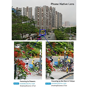 APEXEL High Power 36X HD Telephoto Lens, Telephoto Mobile Cell Phone Lens with Tripod for iPhone 15/14/13 Pro, Samsung and Most Smartphone