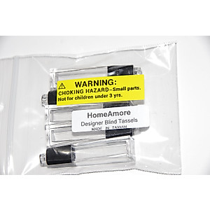 HomeAmore Designer Blind Tassel. Uniquely Designed to give Your Blinds That Look of elegence. This is The Least Expensive Way to Update Your Home. Sold in a convinent 5 Pack.