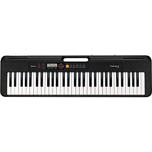 Casio CT-S200 61-Key Digital Piano Style Portable Keyboard with 48 Note Polyphony and 400 Tones, Black (Open Box)