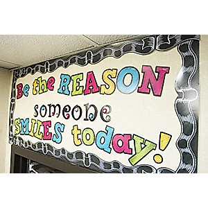 Teacher Created Resources Chalkboard Brights Bold Block 4-Inch Letters Combo Pack (TCR5617)