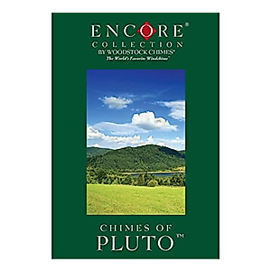 Woodstock Chimes Encore Collection, Chimes of Pluto, 27'' Black Wind Chimes for Outdoor, Patio, Home or Garden Décor (DCK27)